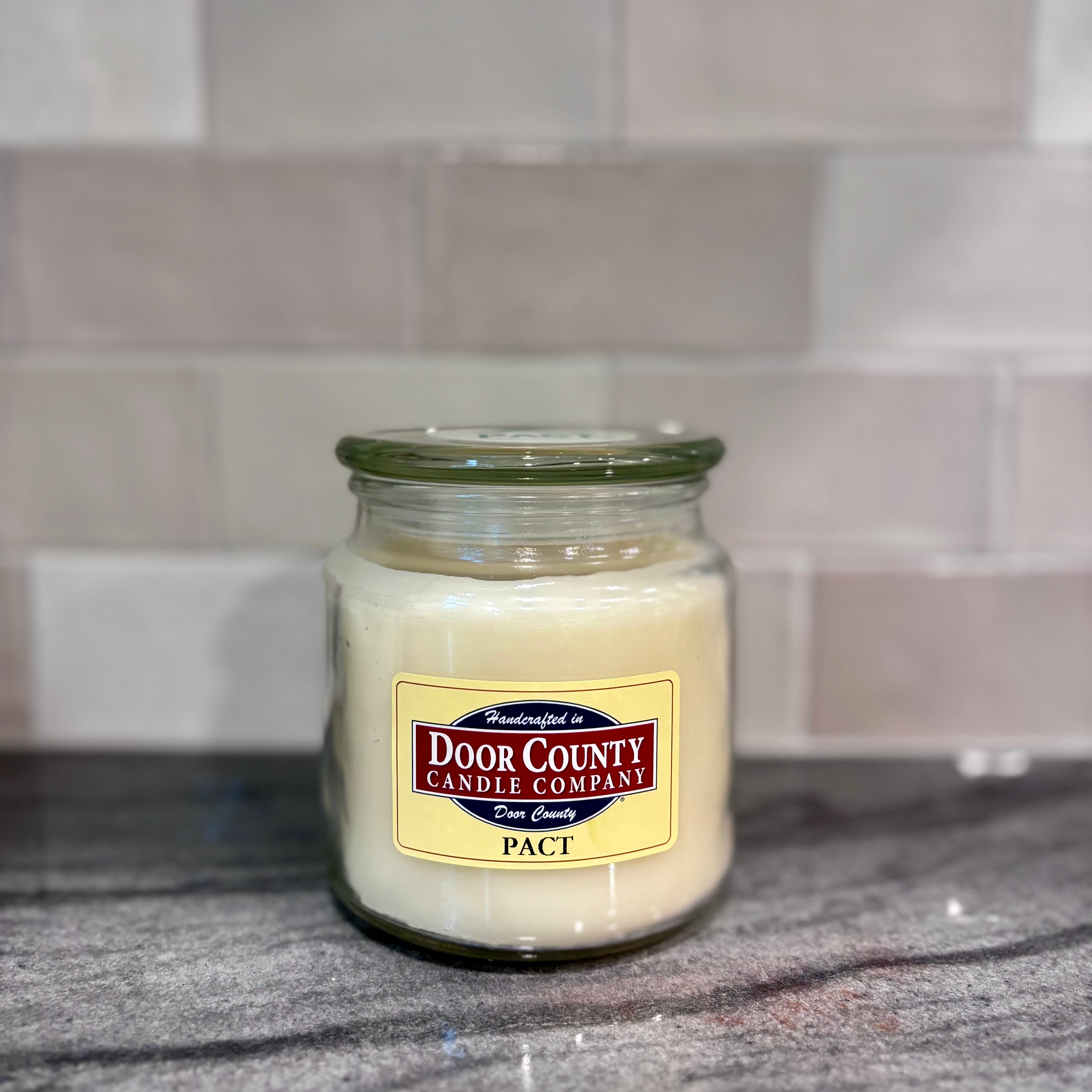 PACT 16oz Traditional Candle – Door County Candle Co. & Candle Bar